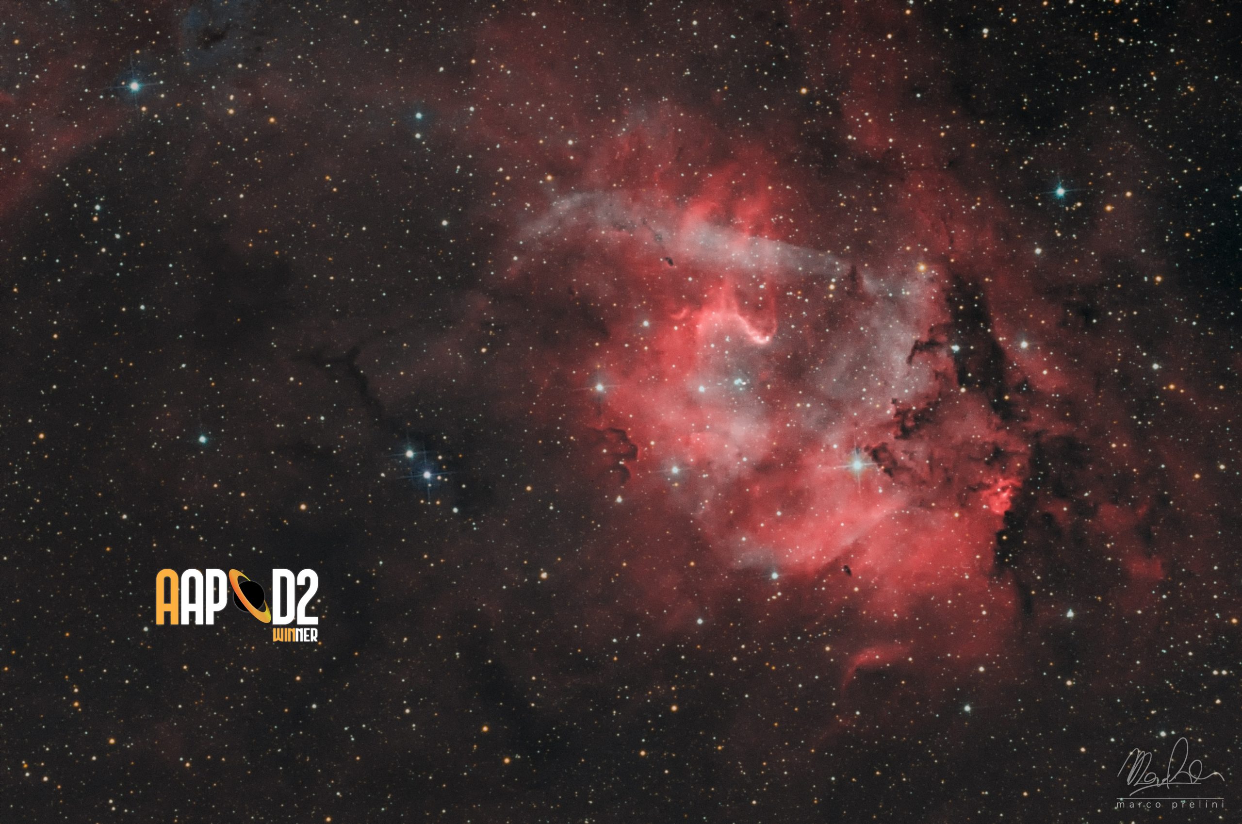 Sh2-132 Lion Nebula - Digitalcurse Astro
